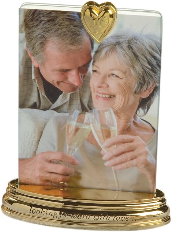 Amazon.com - Ivy Lane Design Hallmark 40th Anniversary Frame, Silver ...