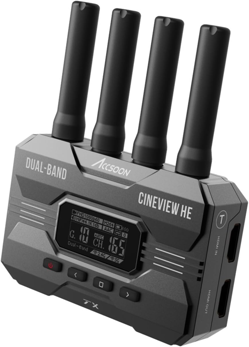 Amazon.com: ACCSOON CineView HE Wireless Video Transmission Transmitter ...