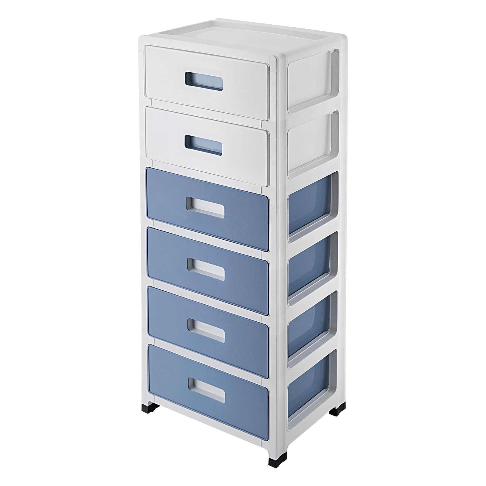 Amazon.com: Plastic Storage Drawers Organizer,Drawer Organizers,6 ...