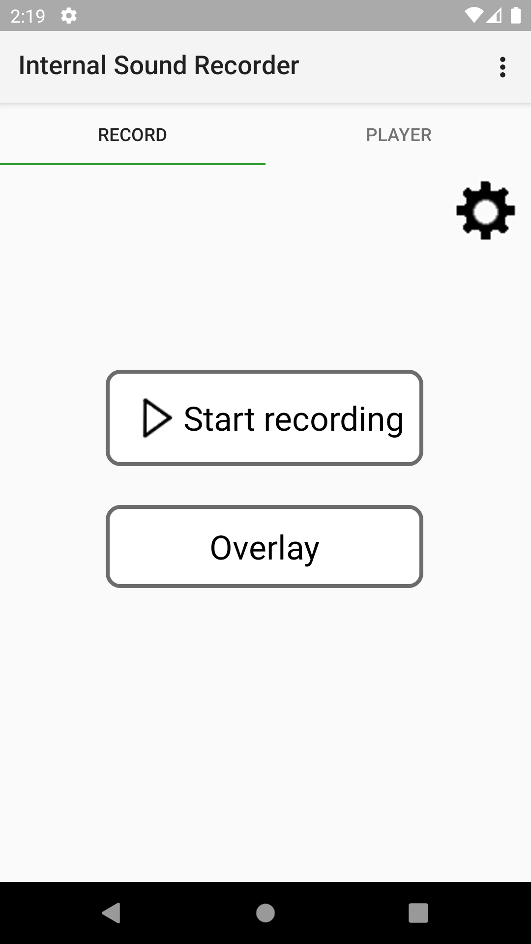 Internal Audio Recorder - App on Amazon Appstore