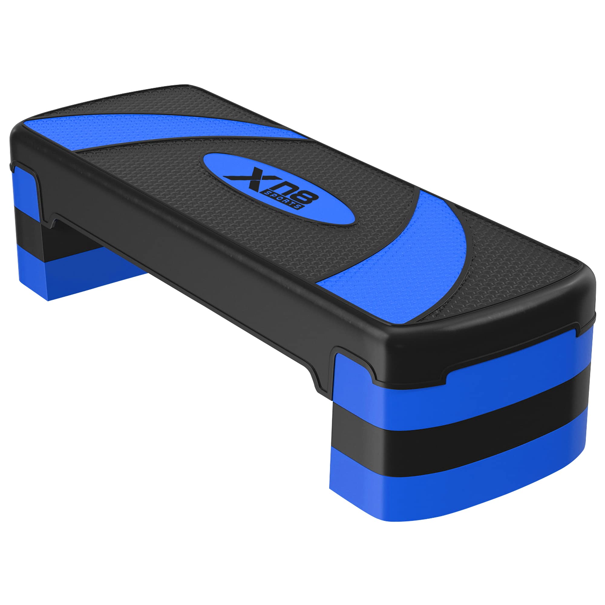 XN8 Aerobic Stepper Adjustable Height Level Risers Workout Exercise ...