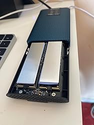 Amazon.com: MAIWO M.2 NVMe PCIe RAID Enclosure, Dual Bay Enclosure for ...