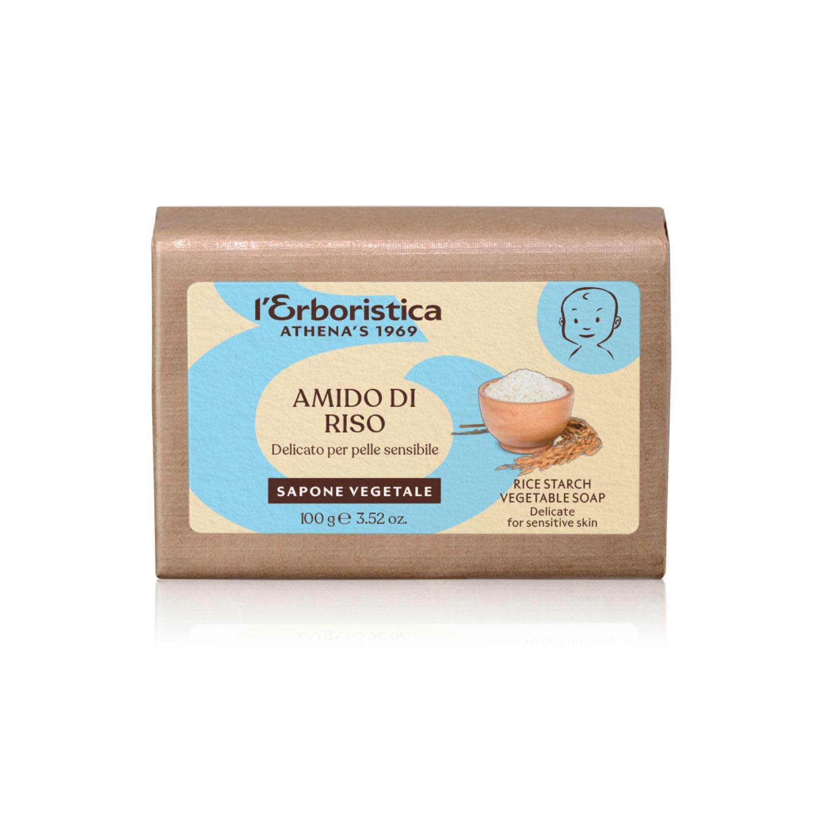 L'Erboristica Athena's | Saponetta Vegetale all'Amido di Riso, Sapone ...