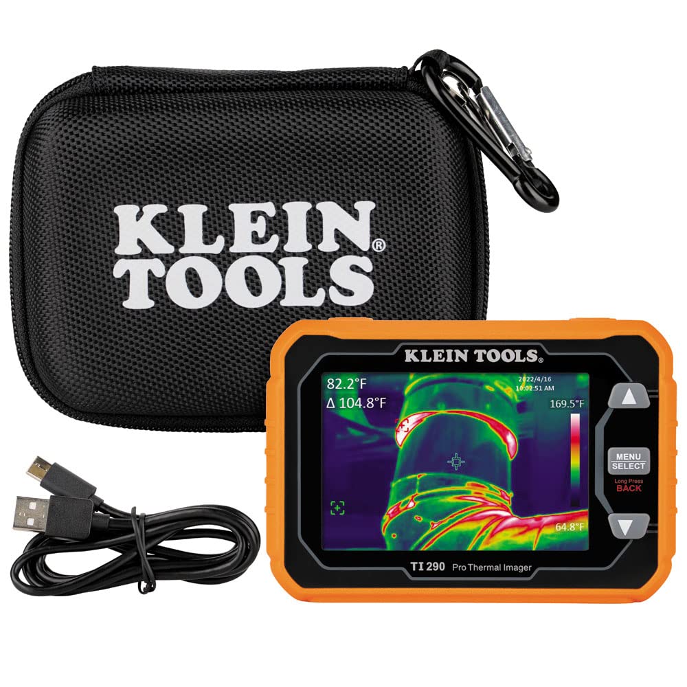 Klein Tools TI290 Rechargeable PRO Thermal Imaging Camera, Over 49000 ...