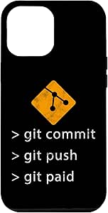 Amazon.com: iPhone 12 Pro Max Git Commit Git Push Git Paid Programmer Case : Cell Phones ...