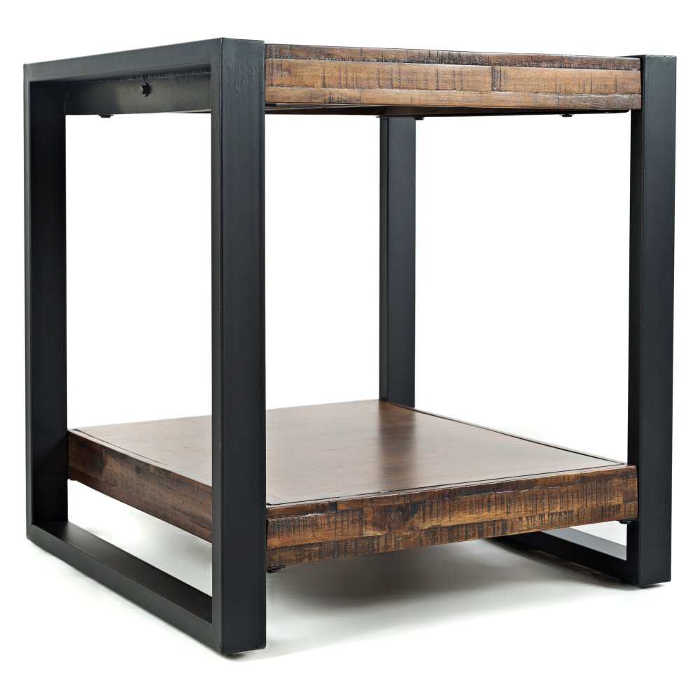 Amazon.com: Loftworks Modern Acacia End Table : Home & Kitchen