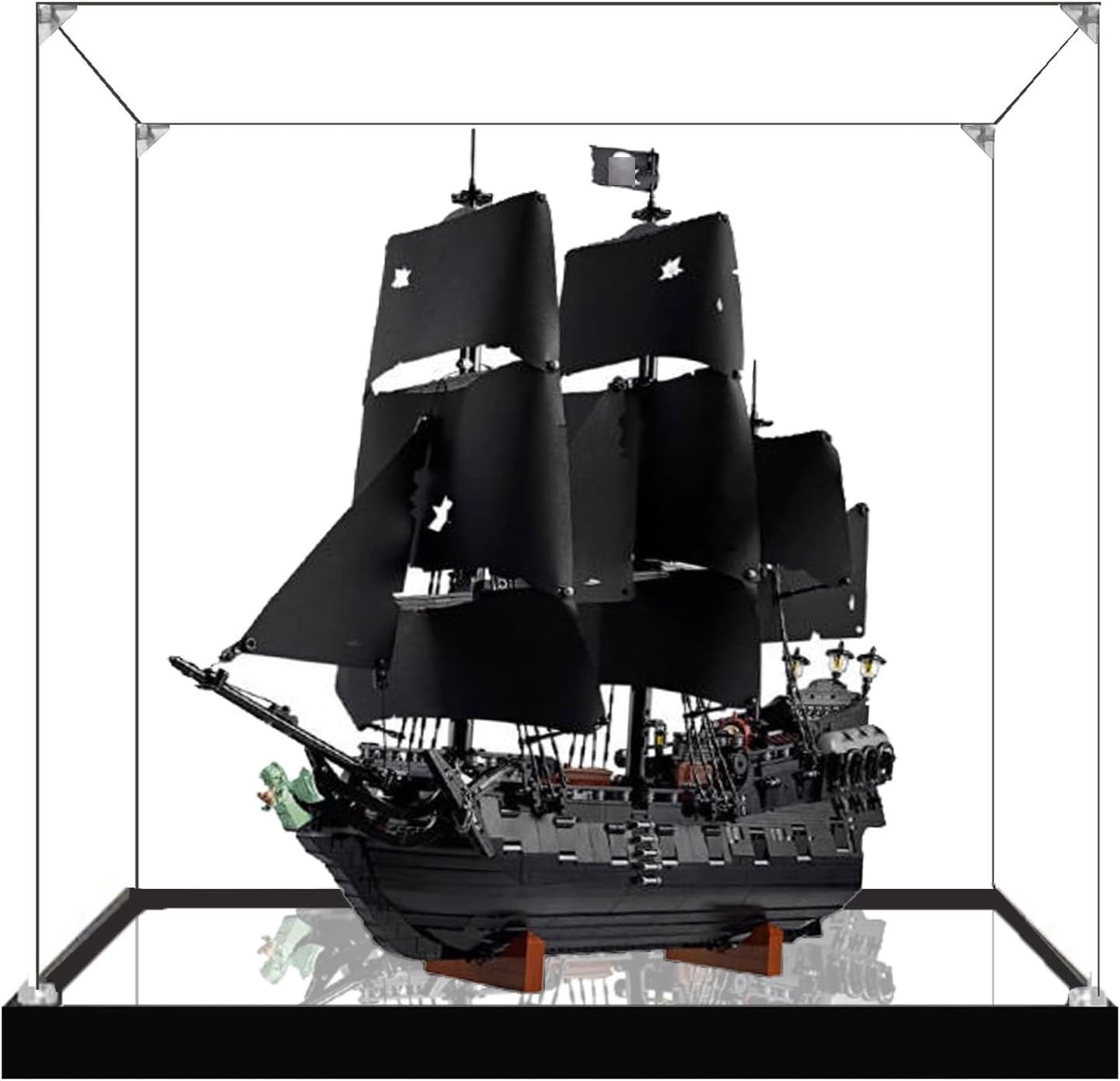 Amazon.com: Acrylic Display Box for Lego 10365 Black Pearl Pirate Ship ...