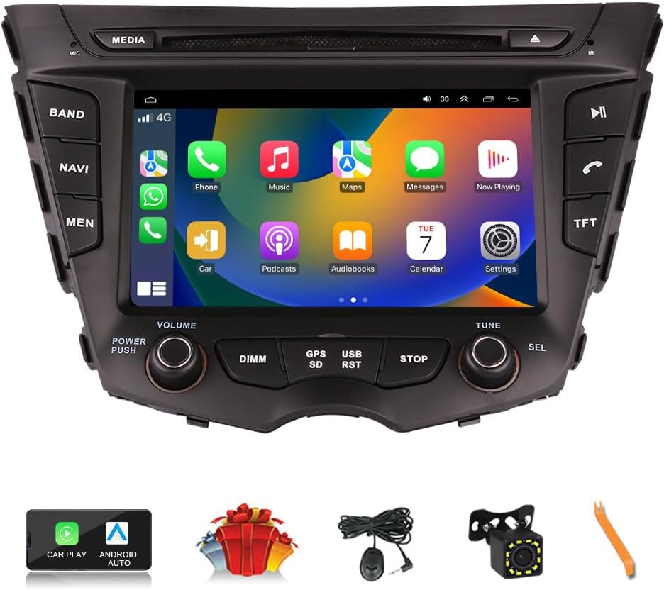 Amazon.com: CUSP Android Car Stereo Radio GPS for Hyundai Veloster 2011 ...