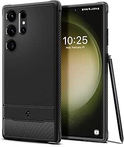 Spigen Galaxy S23 Ultra Kılıf Rugged Armor Matte Black - ACS05613 : Amazon.com.tr: Elektronik