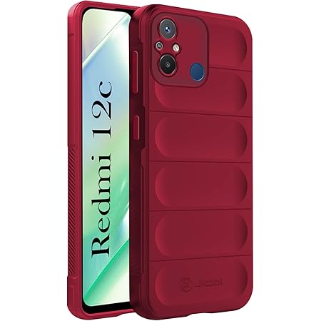Jkobi Back Cover Case for Xiaomi Redmi 12C (Matte Liquid Silicone ...