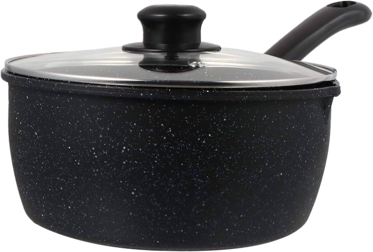 Amazon.com: Milk Pot Enamel Cookware Non Stick Pan with Lid Induction ...