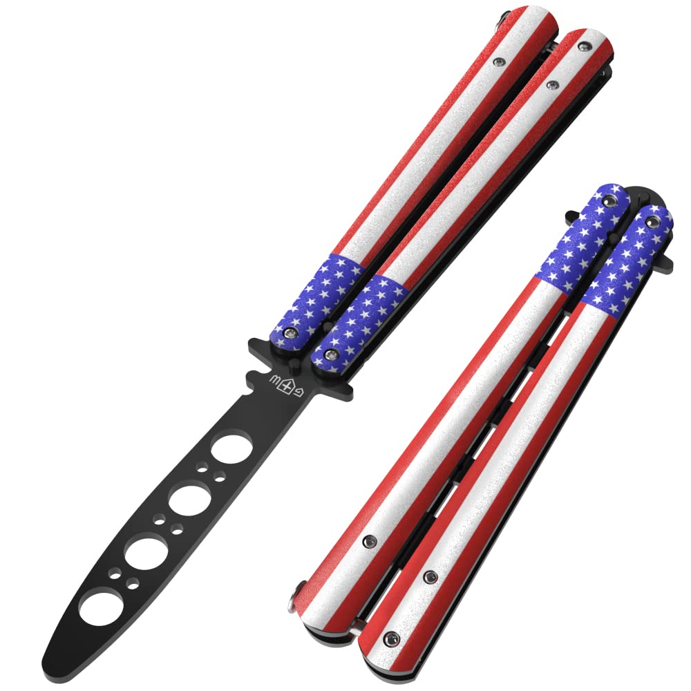 Butterfly Knife Trainer American Patriot Balisong Practice Butterfly butterfly-knife-trainer-american-patriot-balisong-practice-butterfly