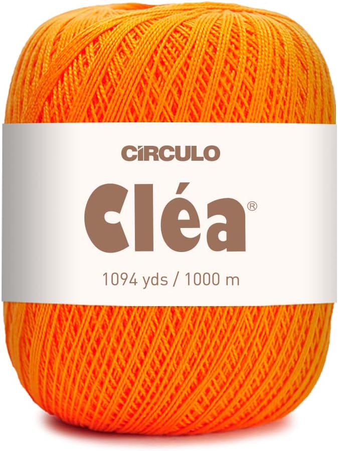 Amazon.com: Circulo Clea Yarn – Crochet Thread Fine Size 10-8/2 Perfect ...
