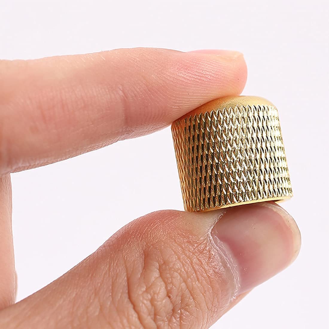 Snapklik.com : 3 Pack Metal Guitar Control Knobs, Dome Knob Volume Tone ...