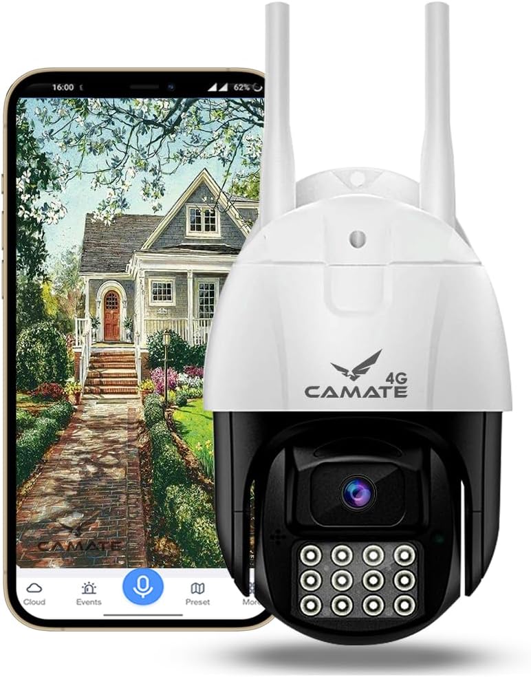 Buy GENSEC 4G Sim Camera with Simcard Slot & Memory Card Slot, 4G ...