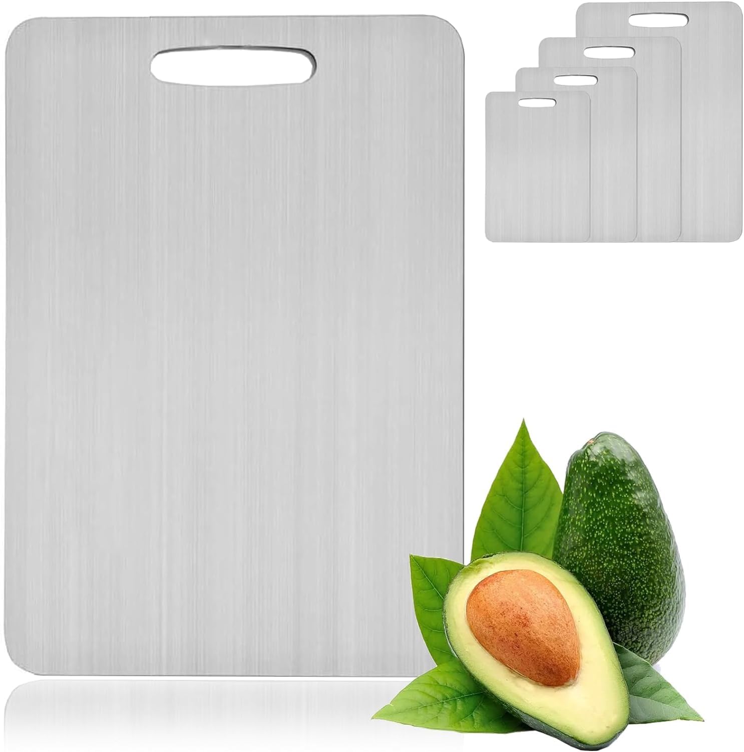 Amazon.com: Generic Titanium Cutting Boards，100% Pure Titanium Cutting ...