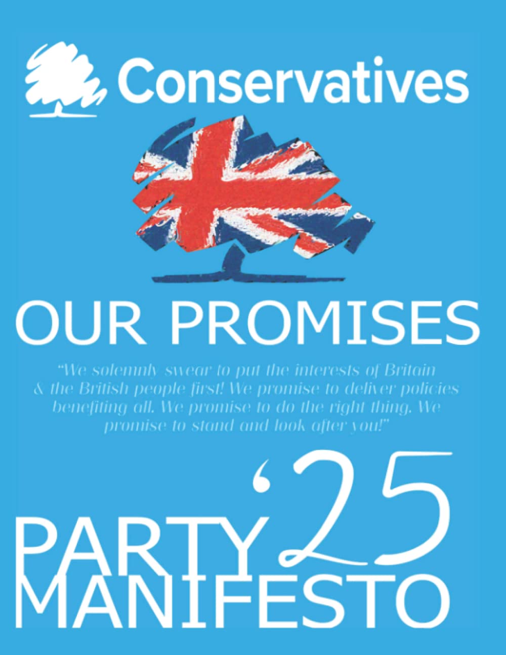 Amazon.com: The Conservative Party Manifesto 2025: First, Graveyard The ...