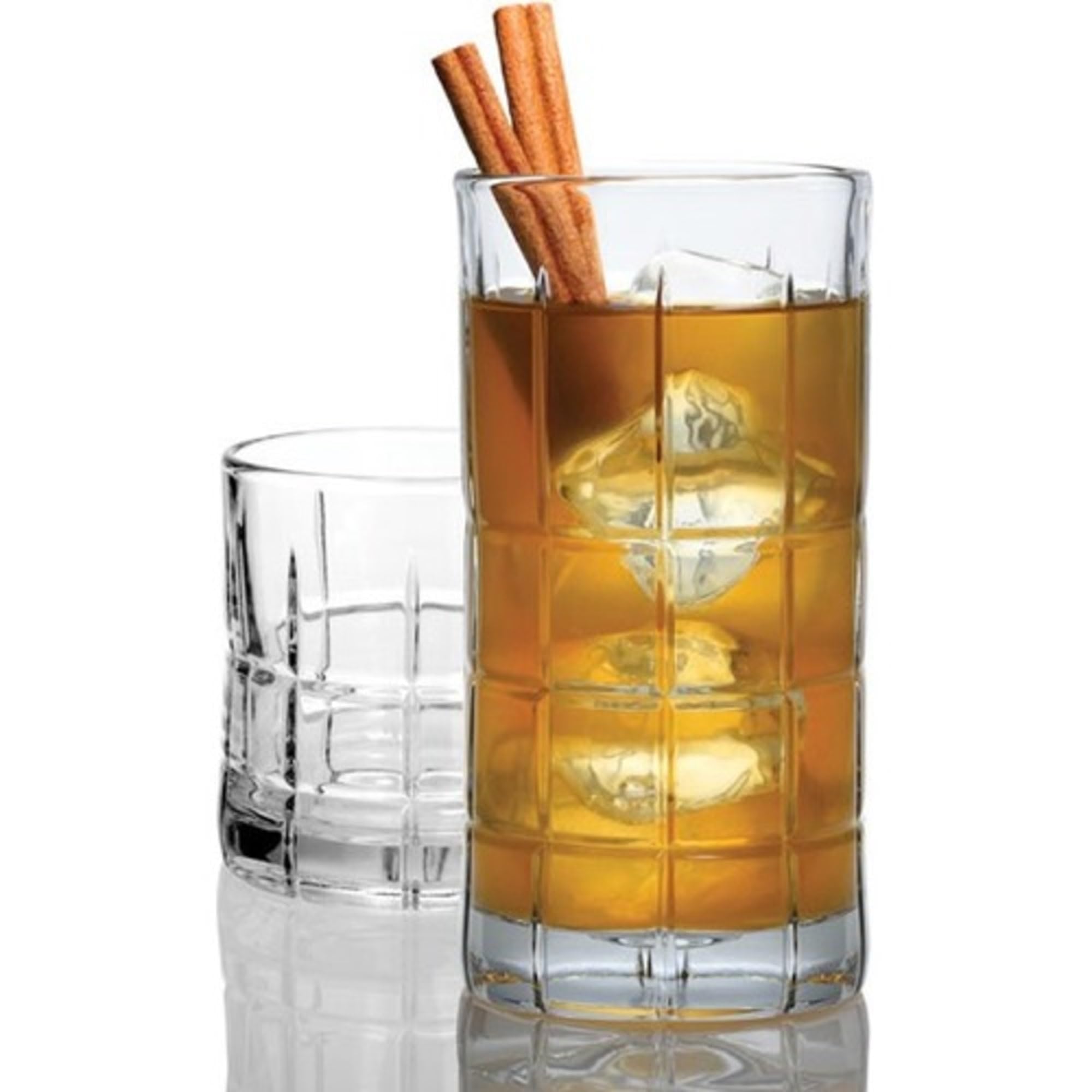 Snapklik.com : Anchor Hocking Manchester Drinking Glasses Set, 16 Piece Set