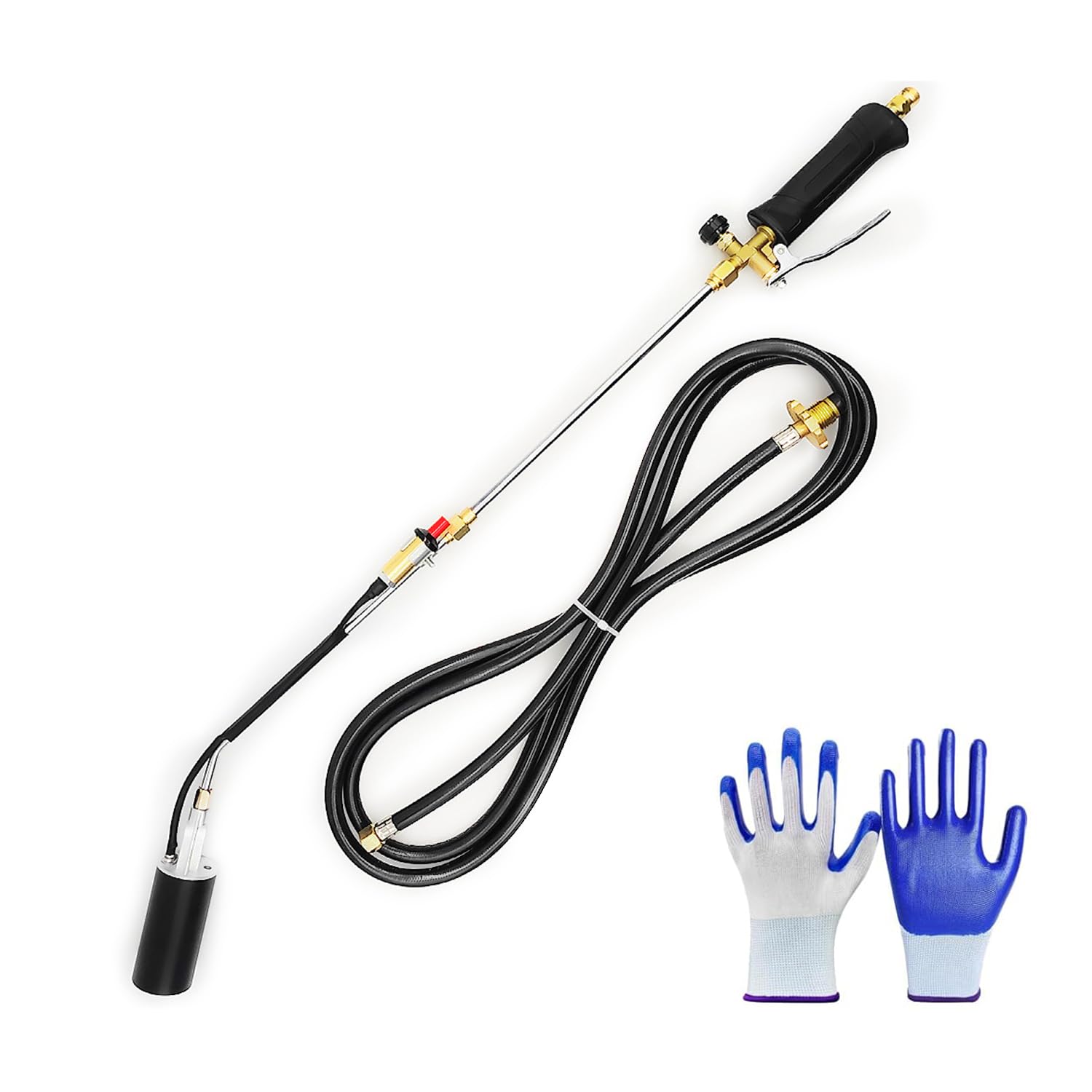 Propane Torch Weed Burner, Weed Torch Gun 800000 BTU Weed Killer Blow ...