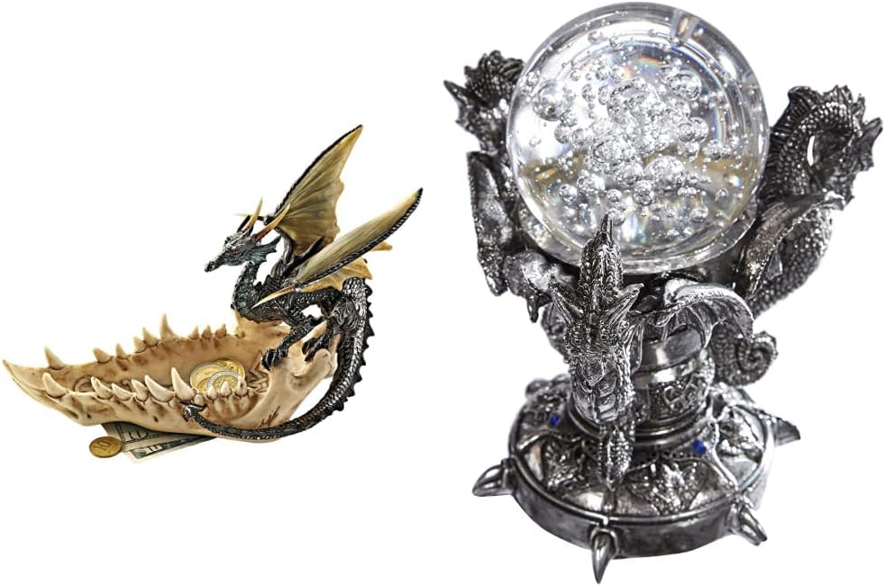 Design Toscano Jaw of the Dragon Offering Gothic Catchall, 23cm ...