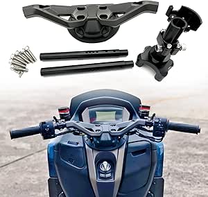 Amazon | Semspeed ヤマハ NMAX 125 NMAX 155 2025 NMAX125 NMAX155 2025年 セパレートハンドル 分離可能 | ハンドルバー | 車＆バイク
