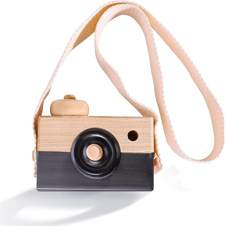 Amazon.com: Baby Toy Wooden Mini Camera Toy, Baby Kids Cute Mini Sharpe ...