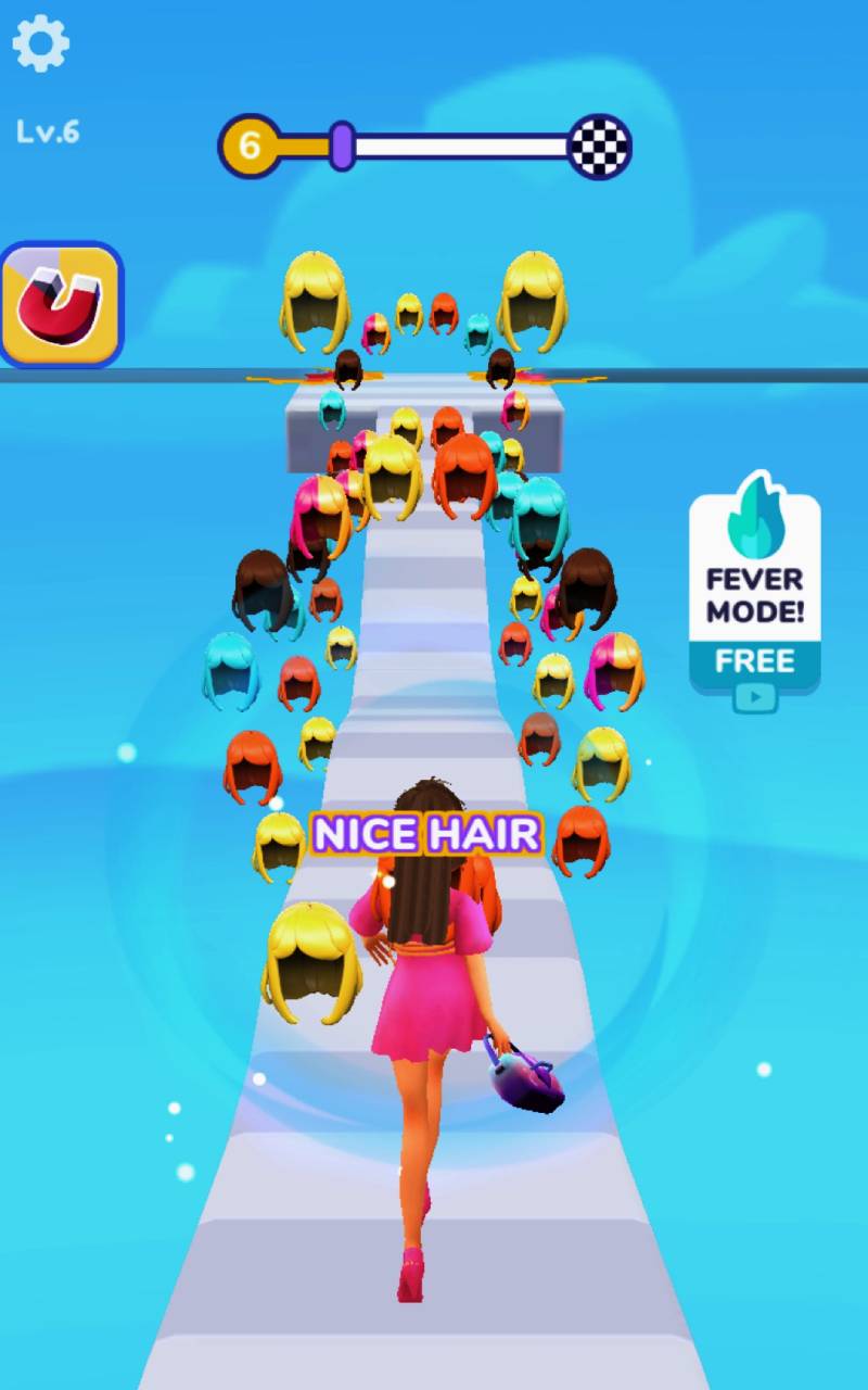 Long Hair-Fashion Model Girl Runner-Hair Rush Challenge & Hair Cut Run 3D 2024 - App on Amazon ...
