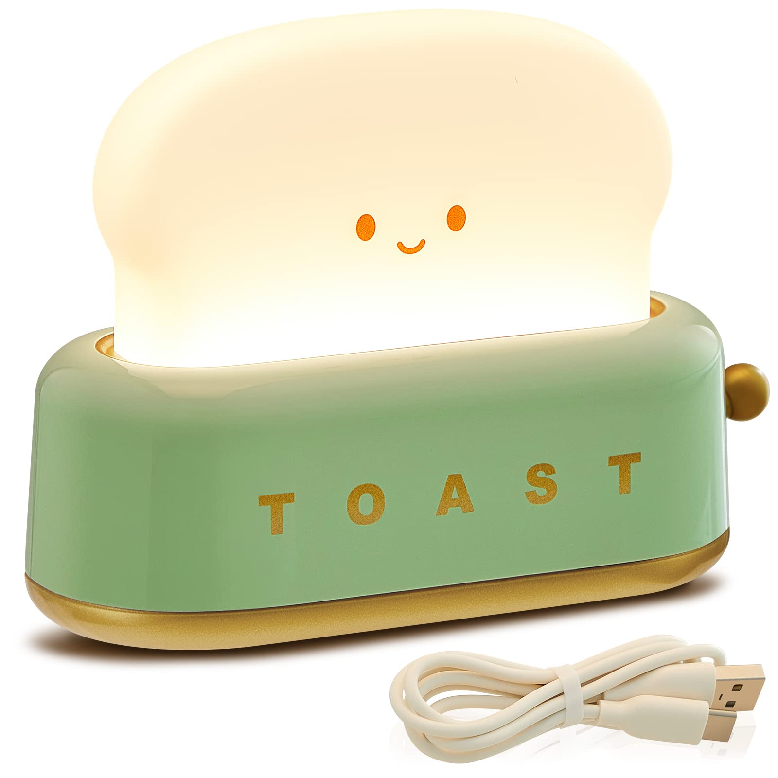 Amylove Toaster Lamp Cute Toast Night Lamp Mini Lamp Night Light Lamp ...