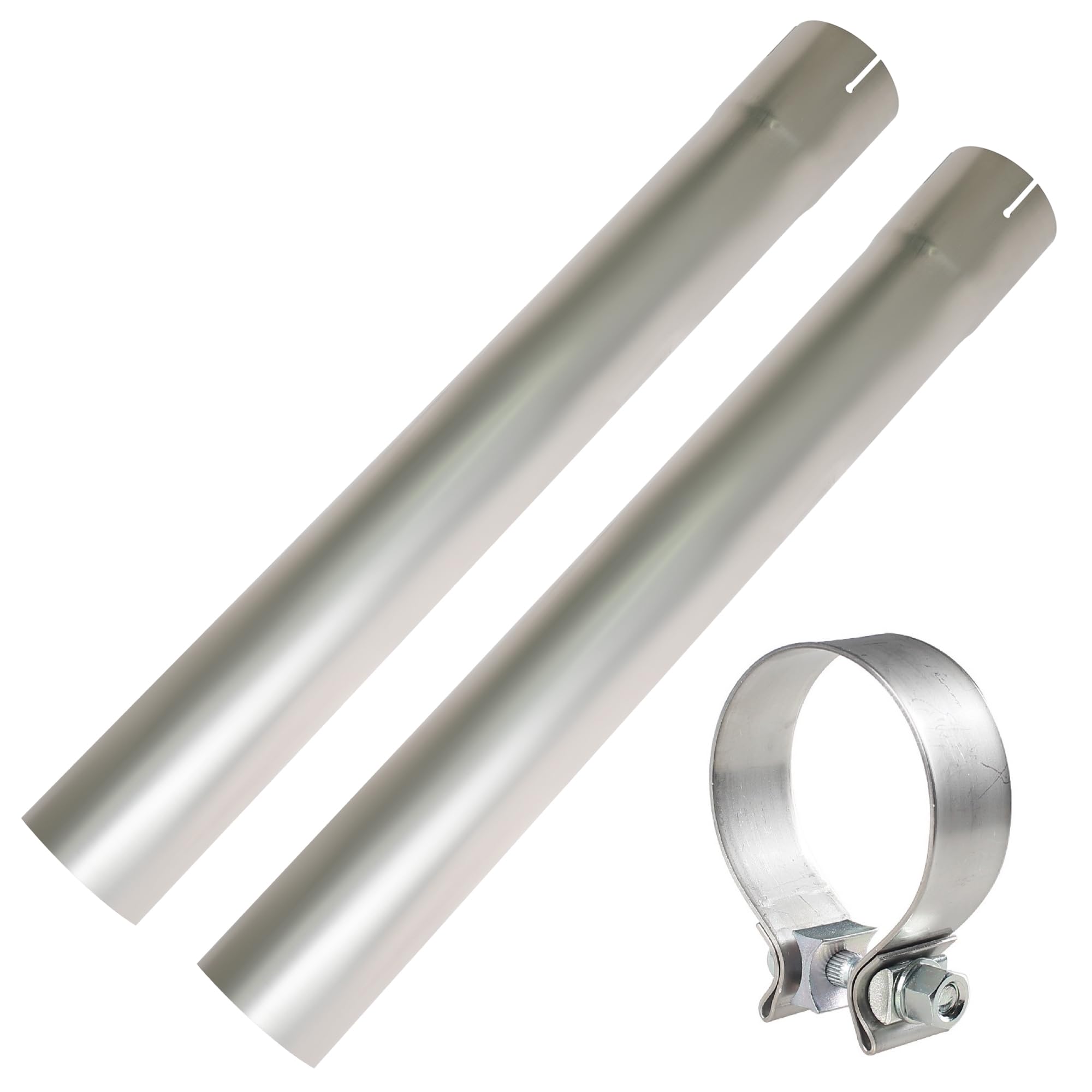 Snapklik.com : Simnliras 3 Inch Straight Mandrel Exhaust Extension Pipe