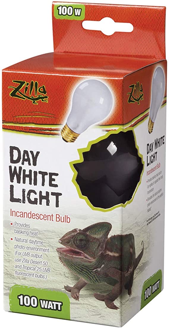 Snapklik.com : Zilla Incandescent Day White Light Bulb For Reptiles 100 Watt