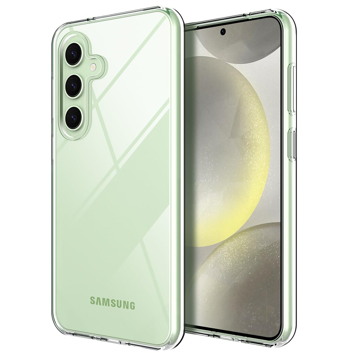 Amazon.com: bokoo Crystal Clear Compatible with Samsung Galaxy S24 Case ...