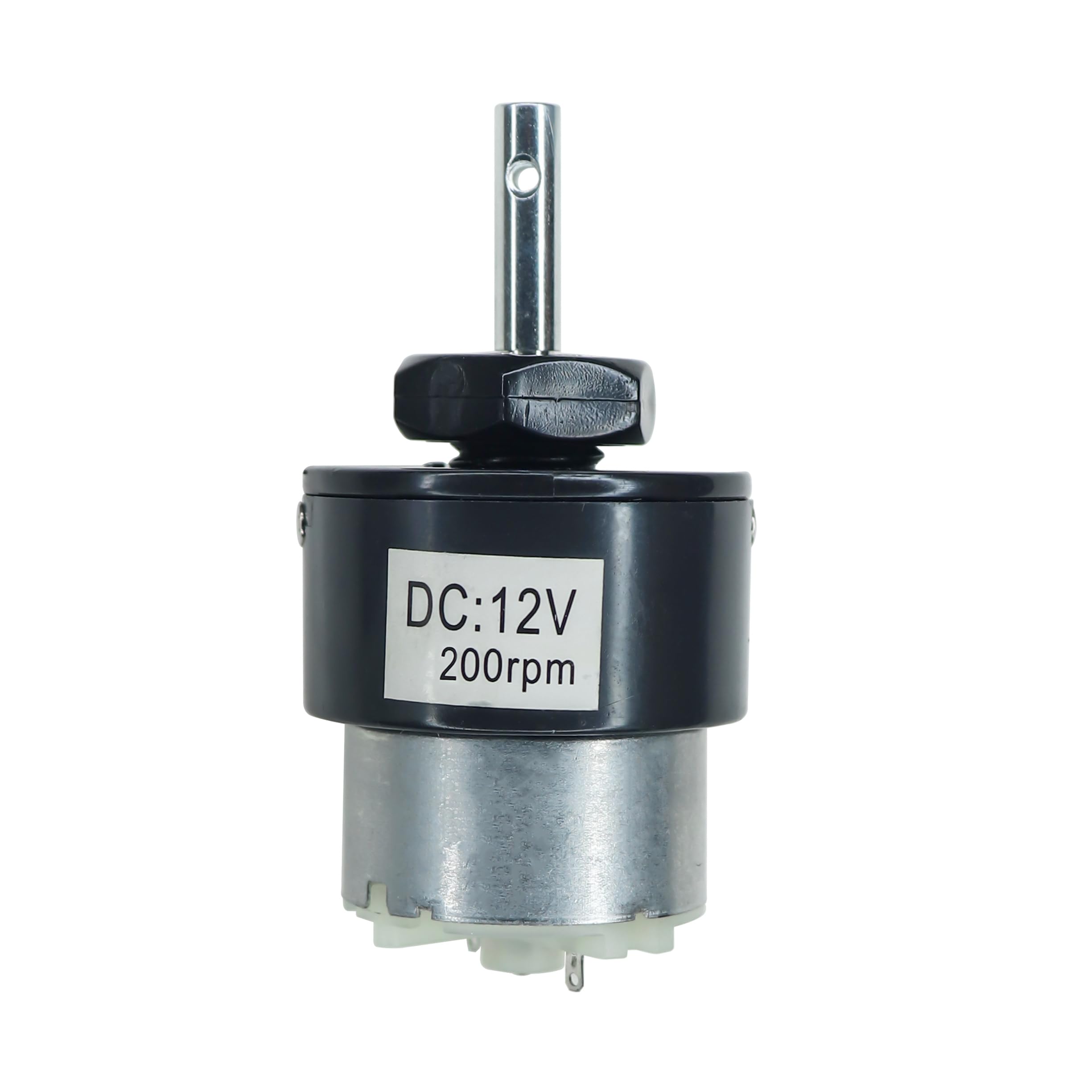 Electronic Spices 12v 200 Rpm Geared Dc Motor (Yellow) (200 Rpm ...