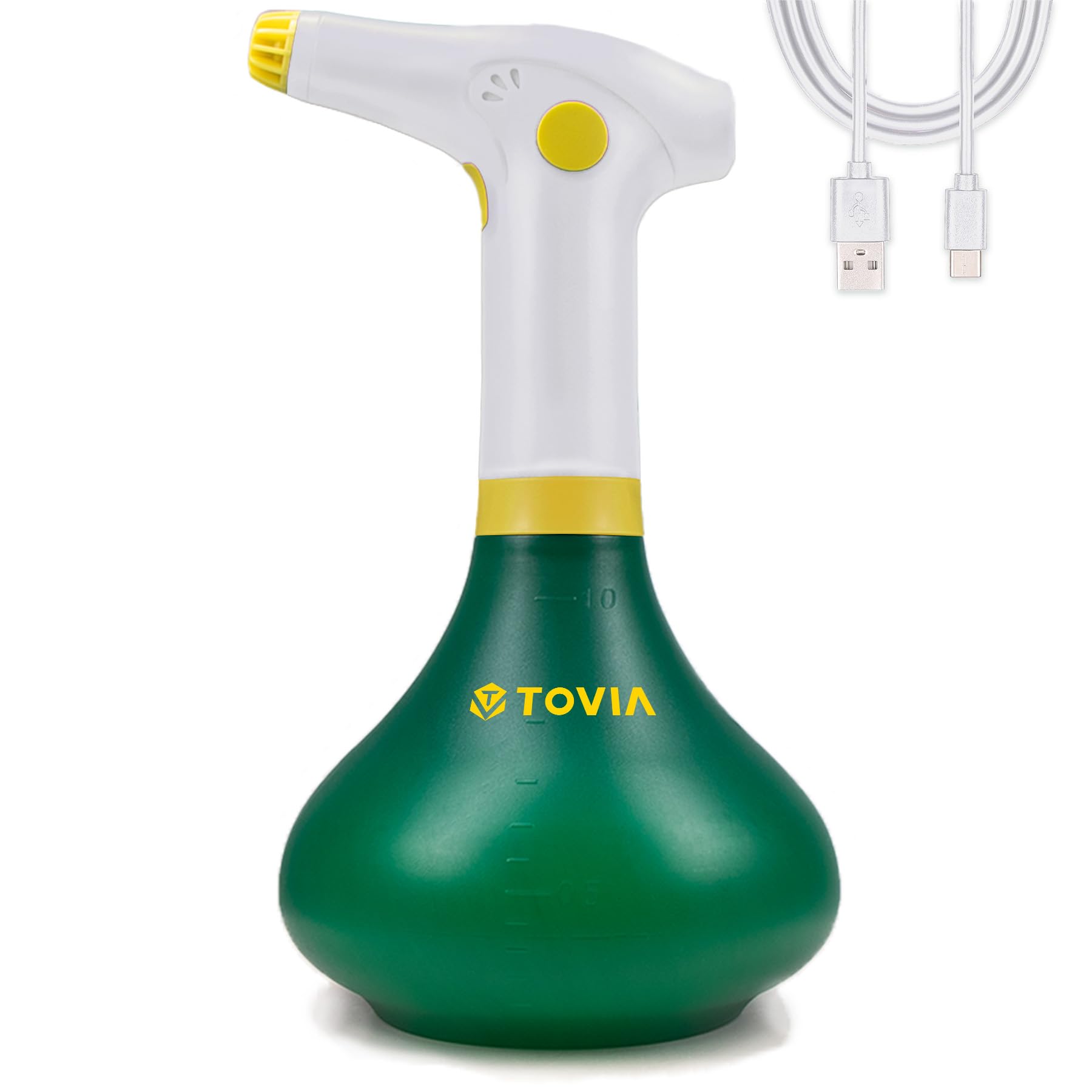 Amazon.com : T TOVIA: 1-Liter USB-C Battery Powered Electric Spray ...