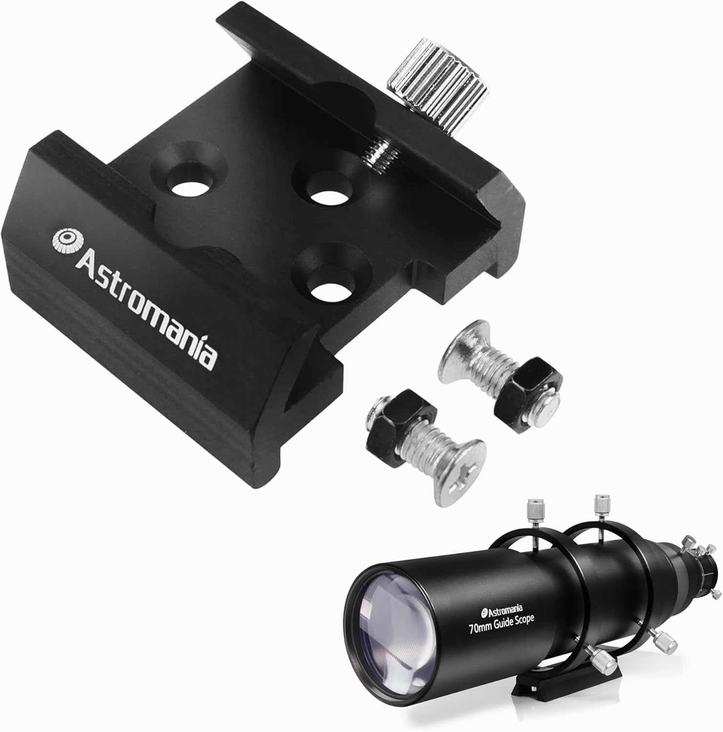 Amazon.com : Astromania 70mm Finder & Guidescope Kit - Bundle with ...