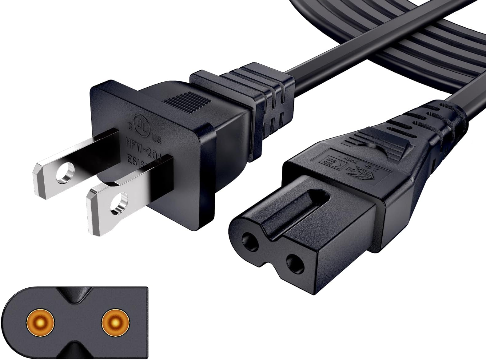 Amazon.com: 3 Prong Power Cord Replacement for Vizio TV, Vizio VX32L ...