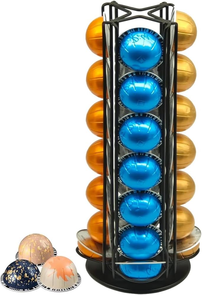 Amazon.com: Meelio Nespresso Vertuo Pod Holder Carousel Stand for ...