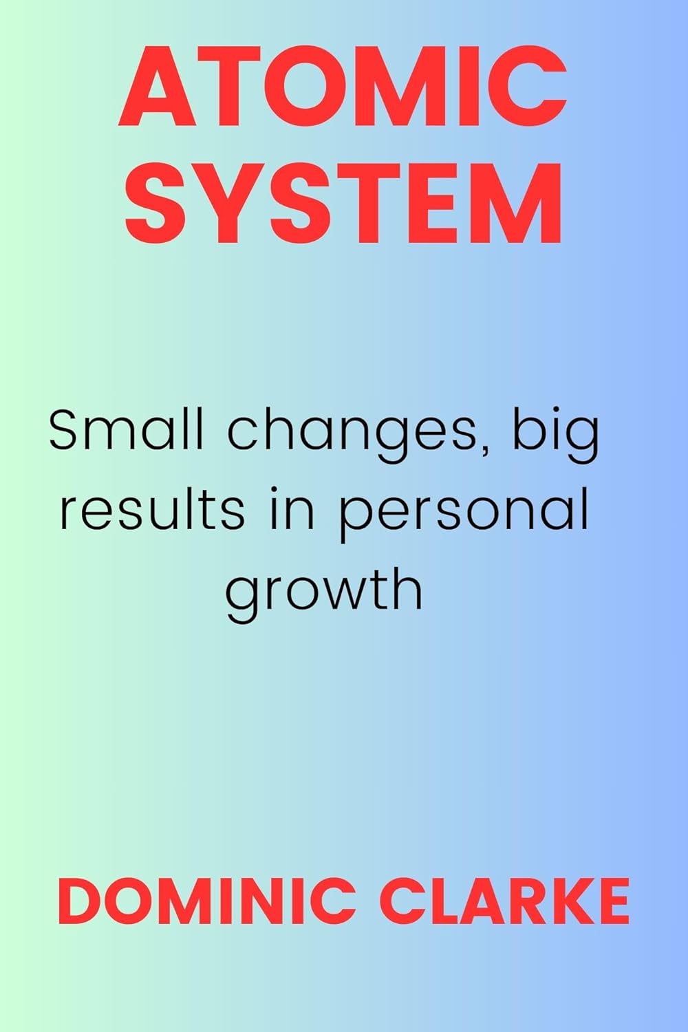 Amazon.com: ATOMIC SYSTEM: SMALL CHANGES, BIG RESULTS IN PERSONAL ...