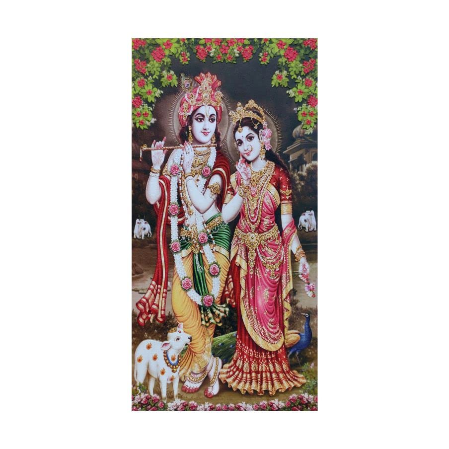 Buy Lord Krishna with Radha Wall Panels | Wall Tiles for Home/Office ...