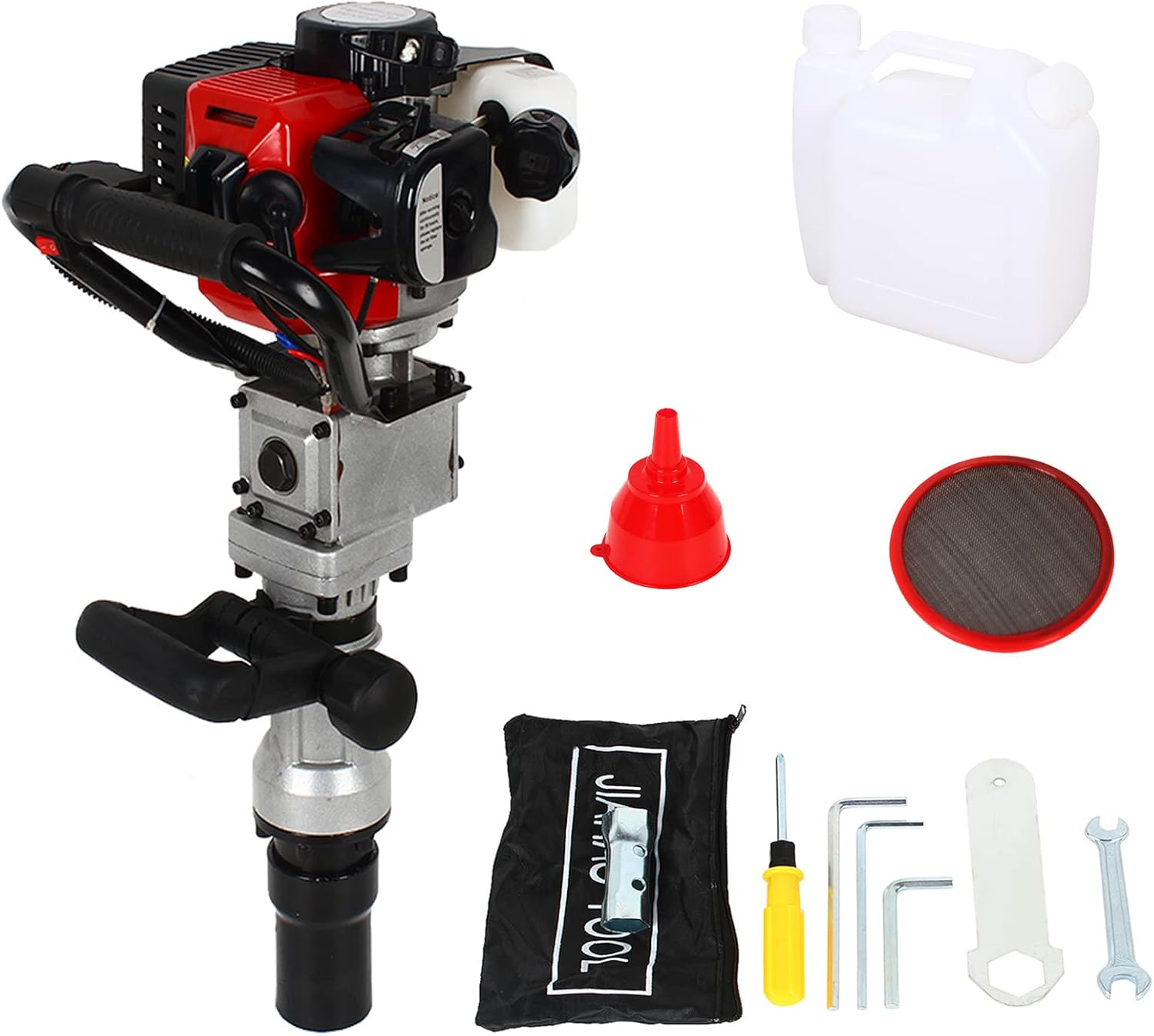 Amazon.com: Fence Post Driver, 32.7cc 2 Stroke Gas-Powered T Post ...