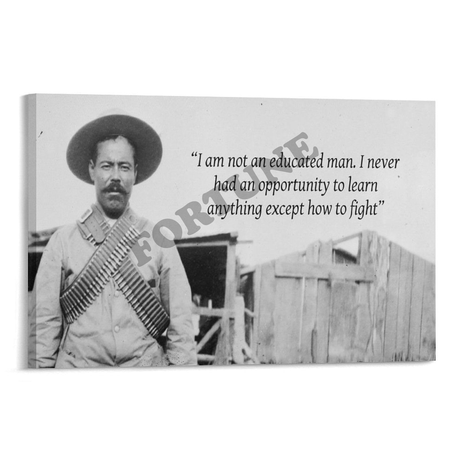 Pancho Villa Quotes Pancho Villa Cool Wall Decor Art Print Poster