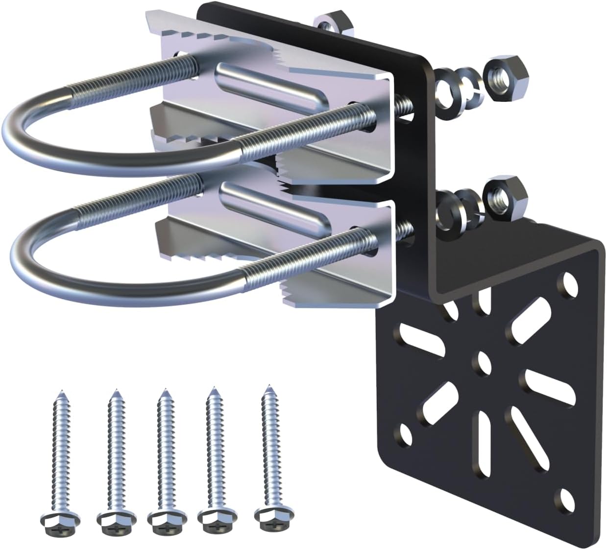 Amazon.com: Amazmount Antenna Mount Heavy Duty Antenna Mast Assembly ...