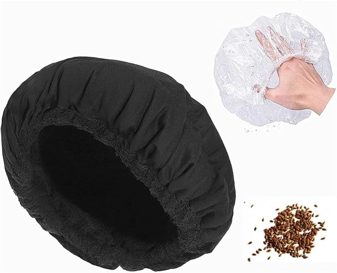 Locisne DIY Thermal Deep Conditioning Flaxseed Hair Heat Cap ...