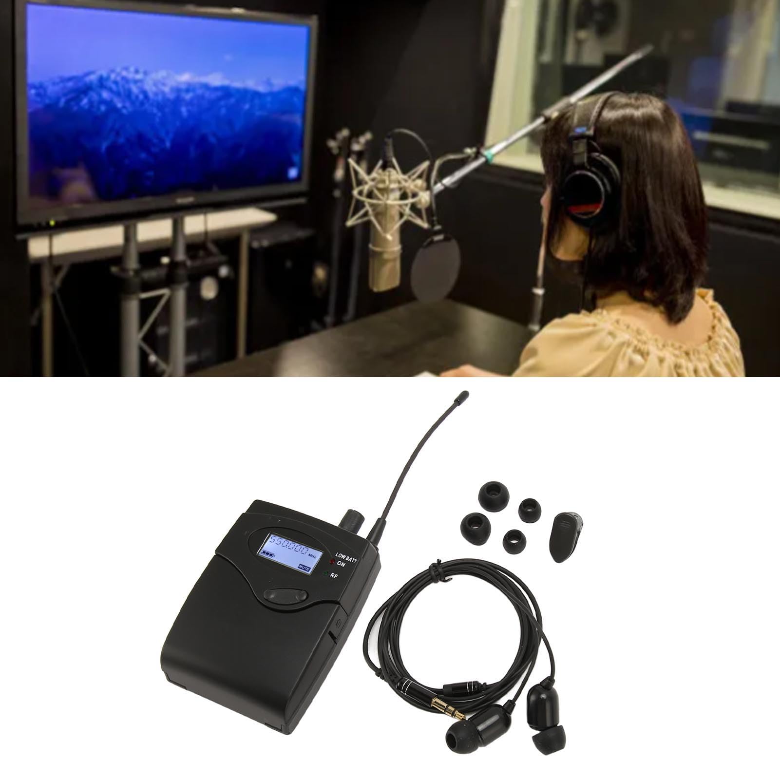 Snapklik.com : Bodypack Receiver, Monitoring Receiver 550 To 580MHz ...