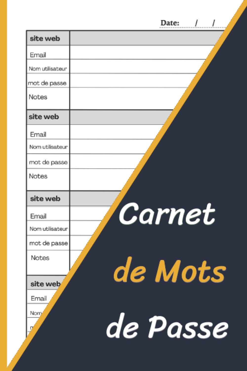 Carnet De Mots De Passe Carnet Mot De Passe Internet | Desertcart INDIA