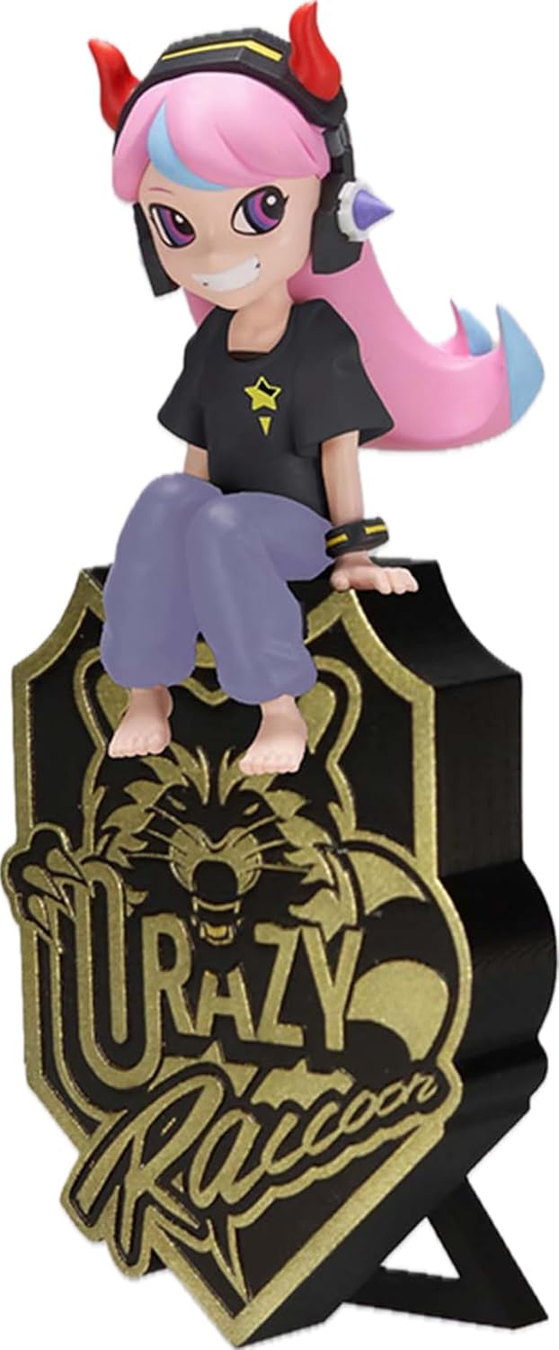 Amazon.co.jp: 【公式】crazy racoon CR selly セリー フィギュア Aカラー : ホビー