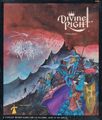 Divine Right TSR Boardgame: Amazon.co.uk: TSR Games: Books