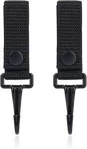 Amazon.com : Goktvai 2pcs Heavy Duty Belt Keeper Clips, Durable Nylon ...