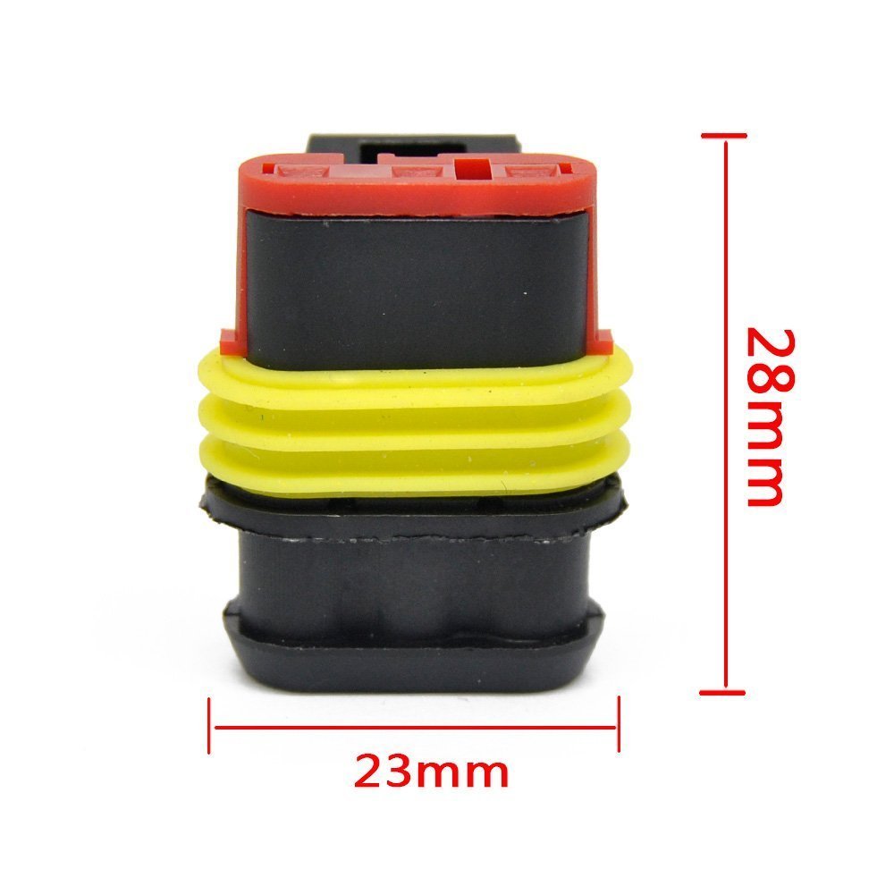 Waterproof Electrical Connector Plug Socket Male and Female 1.5mm ...