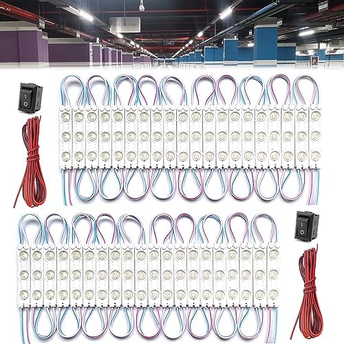 Amazon.com: 12V 120 LEDs Van Interior Light Kits, LED Module Lights ...