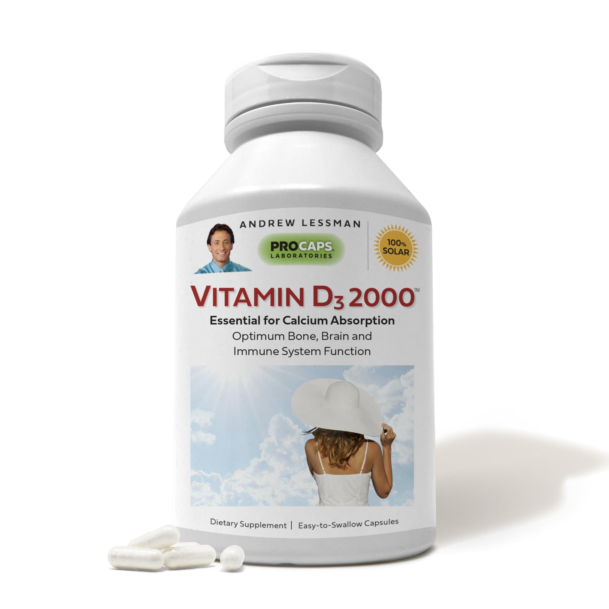 Amazon.com: Andrew Lessman Vitamin D3 2000 IU 60 Capsules – High ...